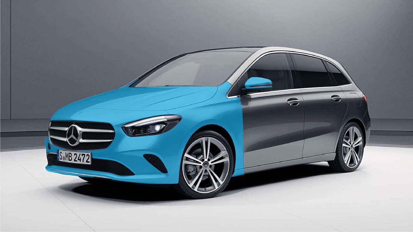 B Class Protection Film Kit | Full Front Half Protection - RIKECOOL ...