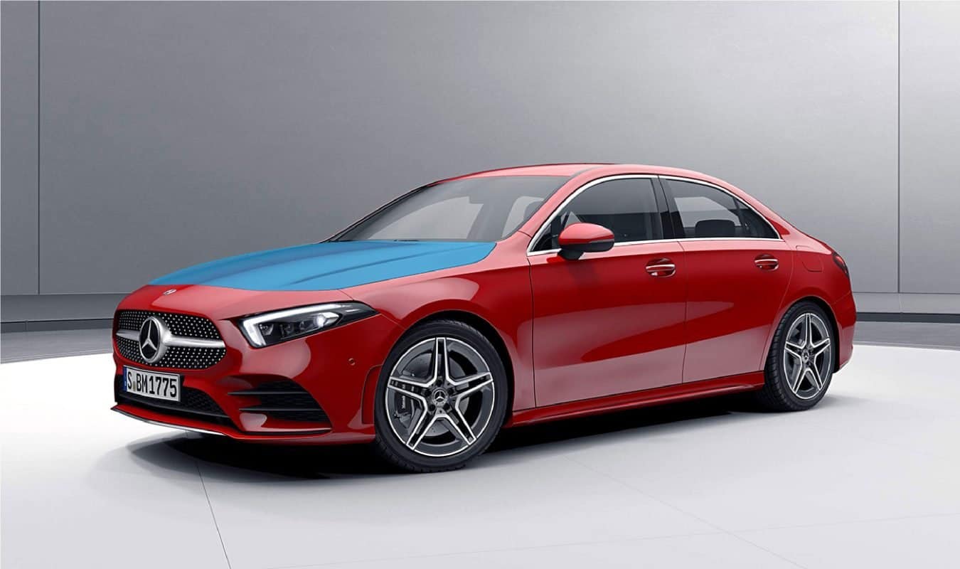 Mercedes Benz Paint Protection Film Kit | Carbon Fibre Sunroof ...