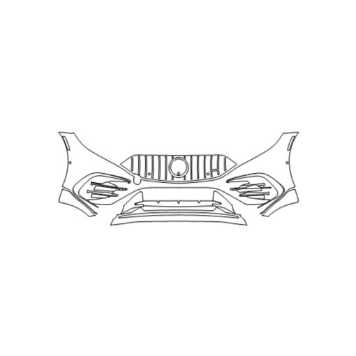 EQS Protection Film Kit | Front Bumper Protection - RIKECOOL MERCEDES ...