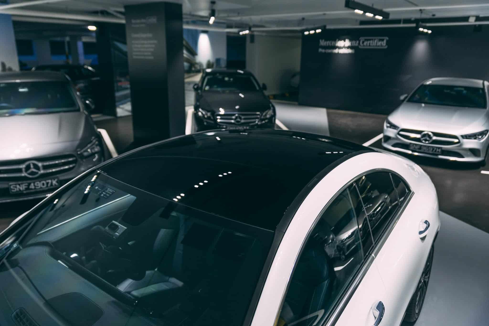 Mercedes Benz Paint Protection Film Kit | Black Sunroof Protection ...