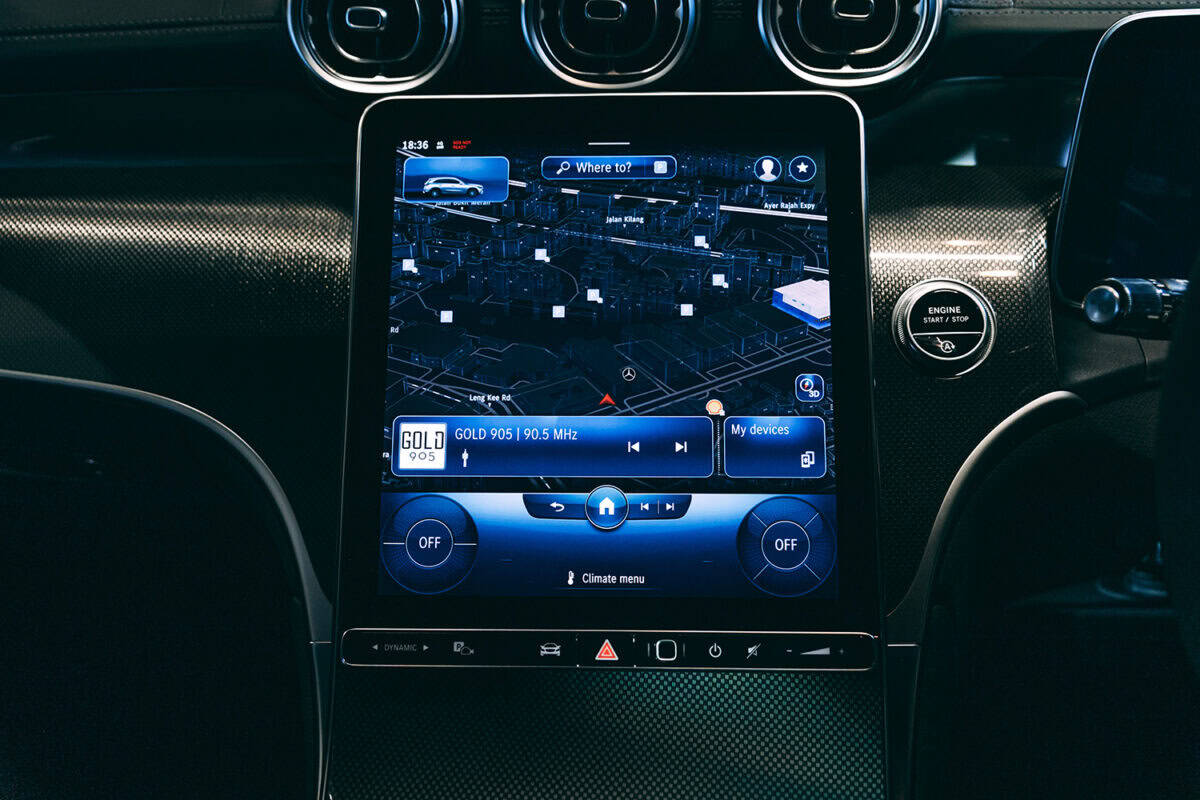 GLC Class Protection Film Kit | Display Screens - RIKECOOL MERCEDES PPF ...